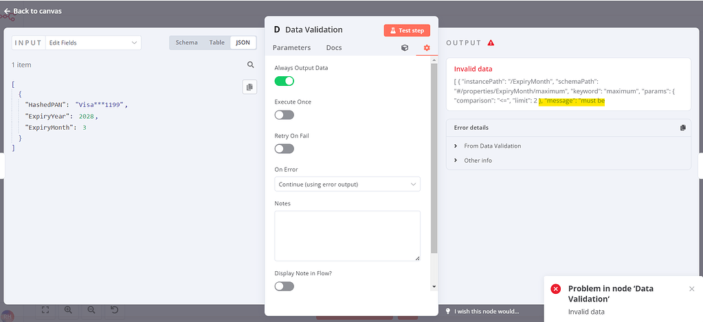 Using N8n Nodes Data Validation Questions N8n Community