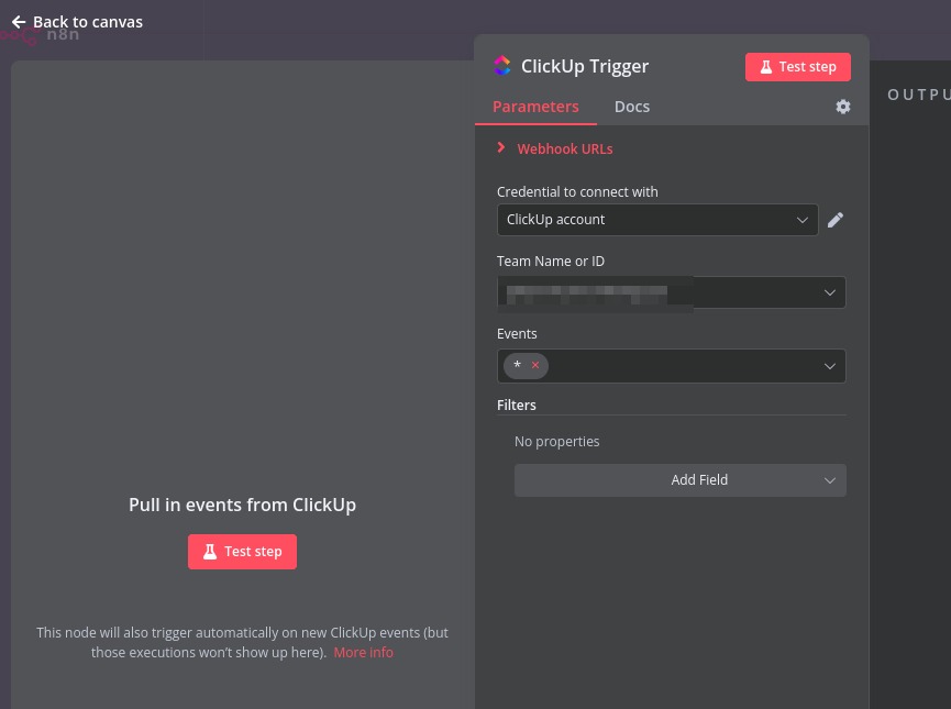 Clickup Trigger Node Not Working The Key Argument Must Be Of Type