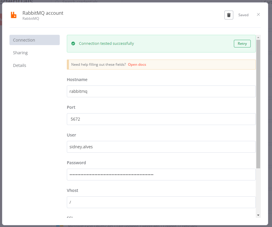RabbitMQ Trigger Workflows Fail When Run Manually But Succeed When