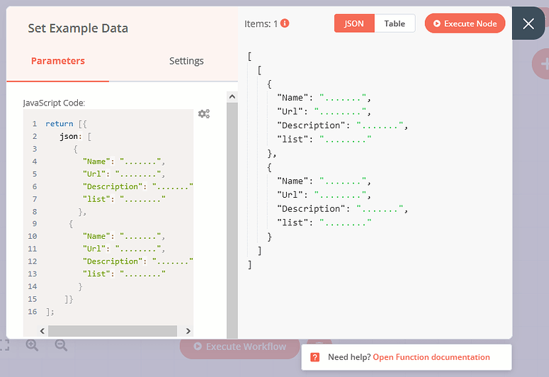 How to return a Json Array - Questions - n8n Community