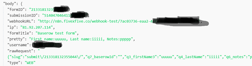 Raw data from webhooks - Questions - n8n Community