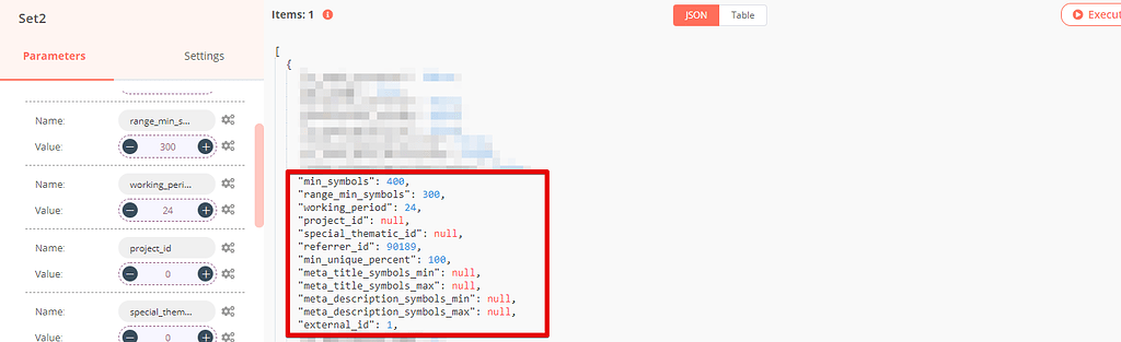 How can I leave only columns with values other than null in the next ...