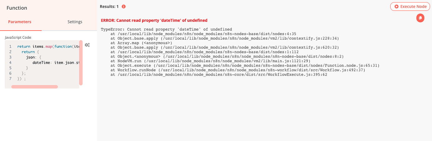Unable To Get JSON Value In Function Item Node 6 By ItisallBlue 