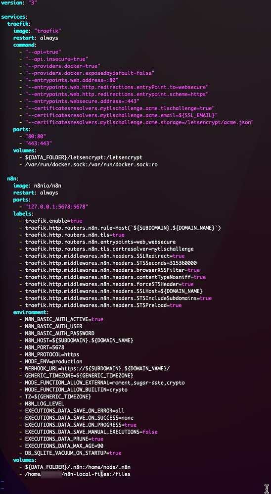 Reducing Disk Usage Docker Compose Sqlite Questions N8n