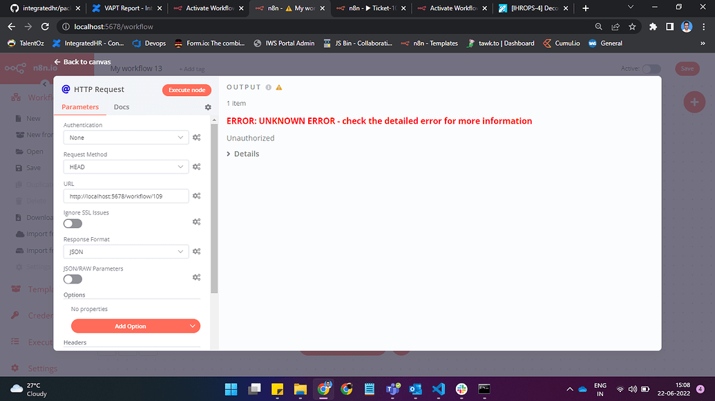 Activate Workflow Node - Nodes - n8n