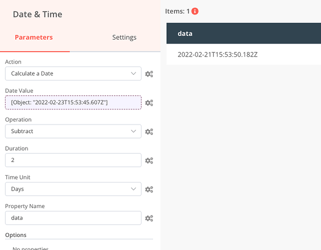 Add Current Date Questions N8n
