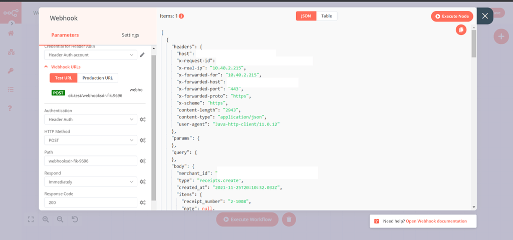 Webhook node - Header Autho - Questions - n8n Community Webhook node - Header Autho - Questions - n8n Community