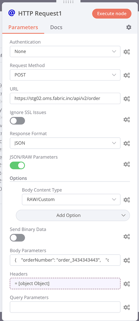 HTTP Raw Headers Problems - Questions - n8n Community