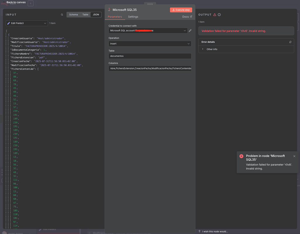 Inserting Binary File With Mssql Problem With Conversion R0v8