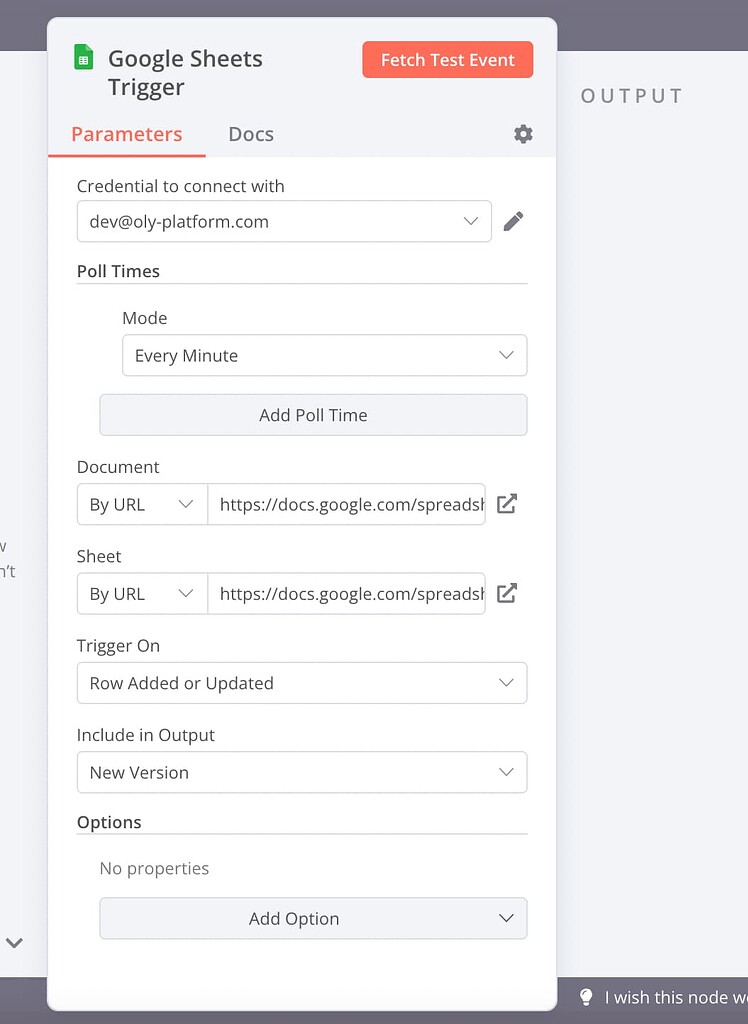 Trigger workflow when i import a csv on the google sheet tab - Questions - n8n Community