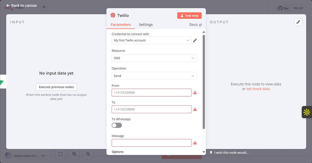Twilio node: Alphanumeric Sender ID - Questions - n8n Community