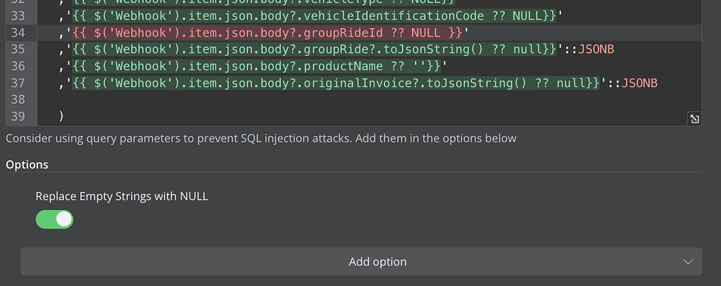 Set Empty Strings to Null Not working (Postgres Insert) - Questions - n8n Community