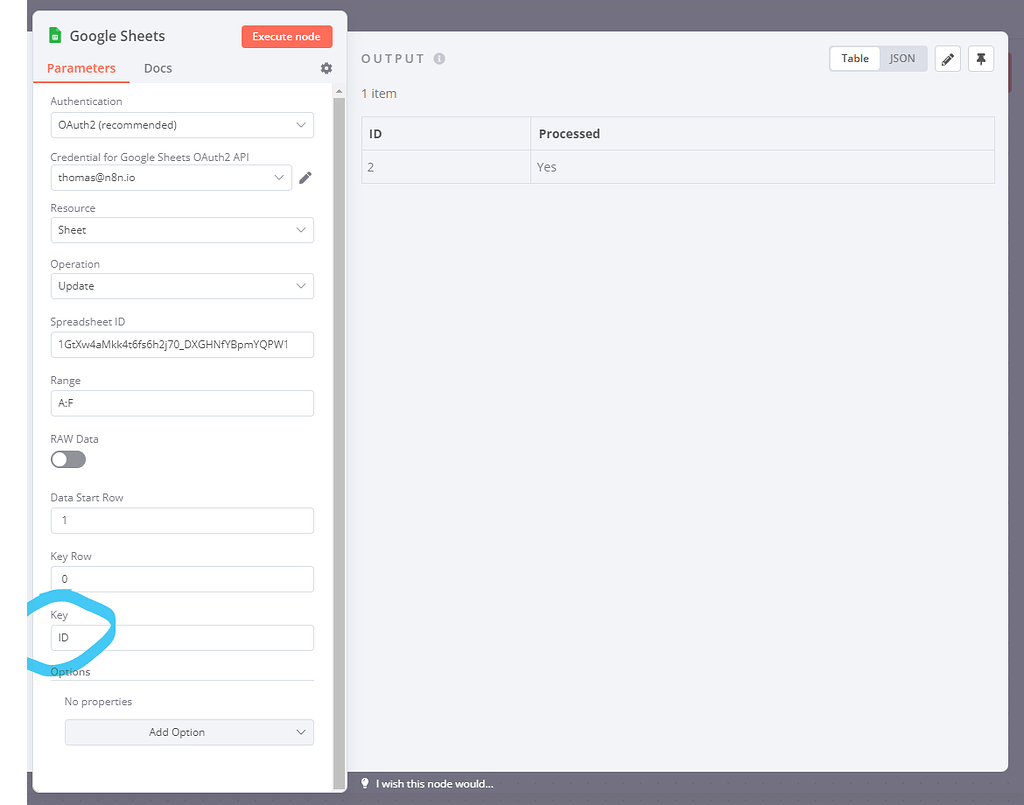 How do we update Google Sheet cell and make array output excuse like Zapier delay after queue or ...