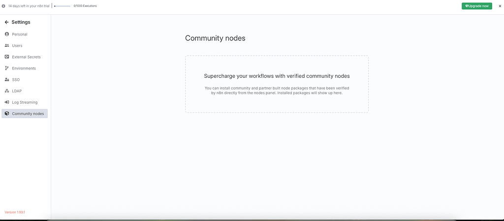 Cant Install Community Nodes On Project Questions N8n Community