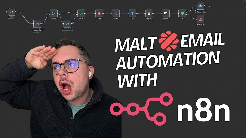 Automate Malt Freelancing Emails with n8n & Browserless – No More Manual ‘I’m Available’ Clicks ...