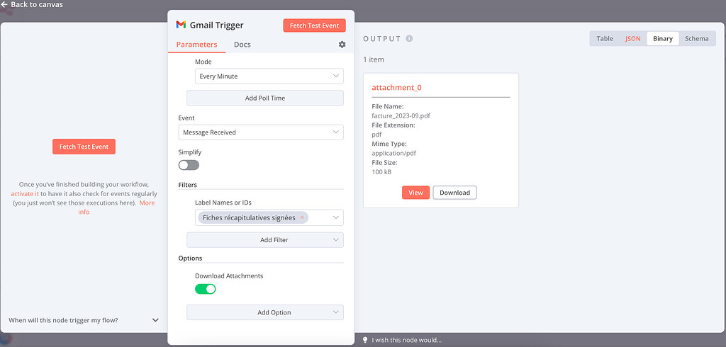 Download attachments from gmail trigger - Questions - n8n Community