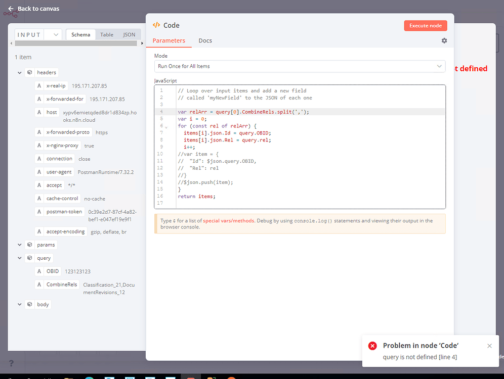 How to access webhook query parameters - Questions - n8n