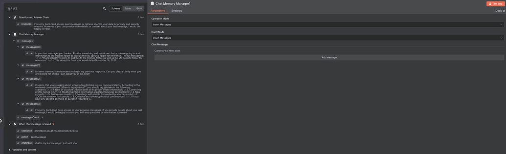 Chat memory manager integration - Questions - n8n Community