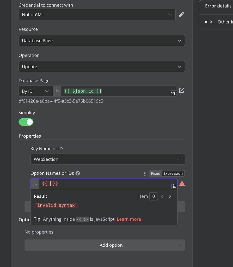 How can I add new value to multiselect property in Notion? - Questions - n8n Community