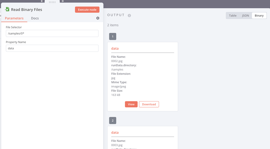 Inconsistency In The Read Binary Files And Webhook Trigger Nodes For Binary Data Output