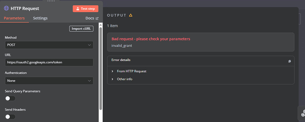 Invalid_Grant on attempt to get Access_token using CODE (Google Oauth / Oauth2) - Questions ...