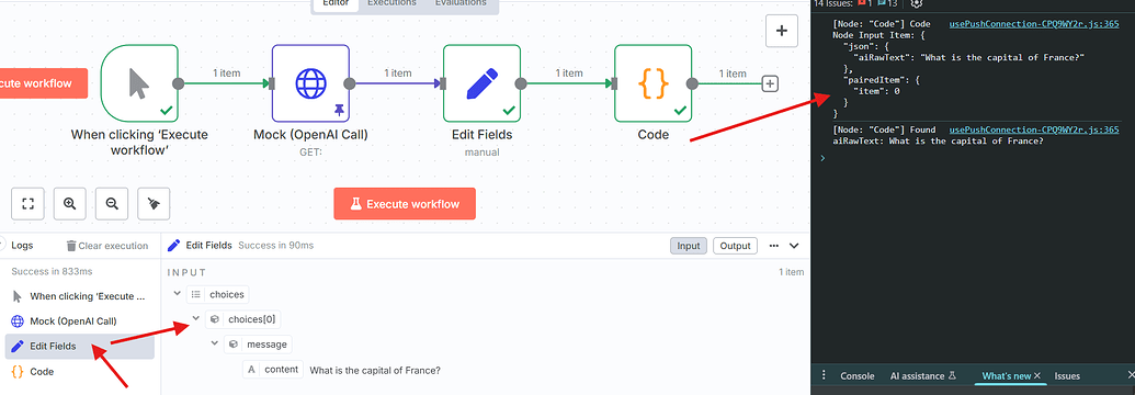 Code Node Not Executing/Receiving Input in n8n Cloud Workflow - Troubleshooting Assistance ...
