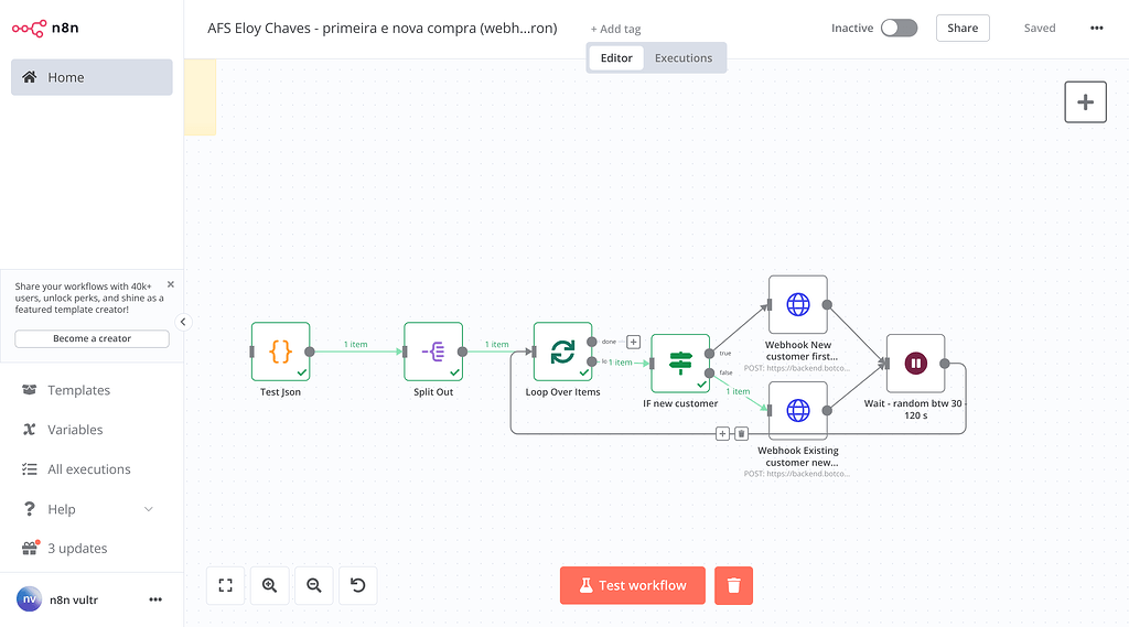 If node does pass data to next node - Questions - n8n Community