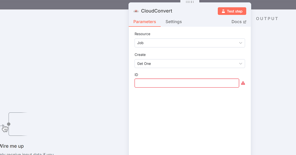CloudConvert Base Tool Doesn't Contain Credential Box - Questions - n8n Community