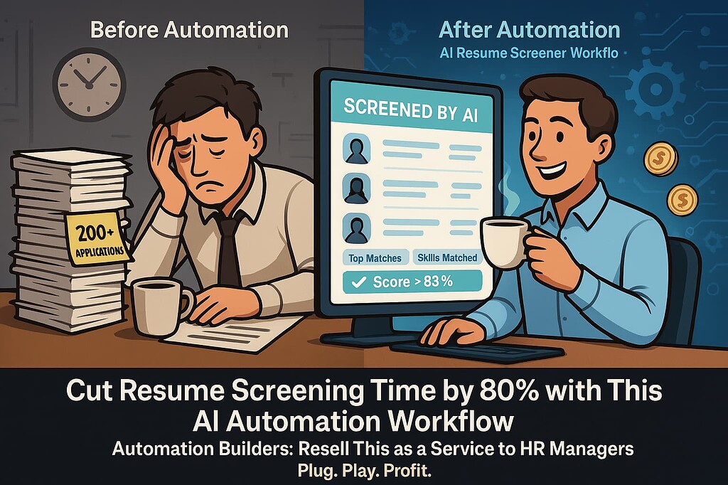 How I Built a Resume Screening Workflow That Saves HR Teams 80% of ...