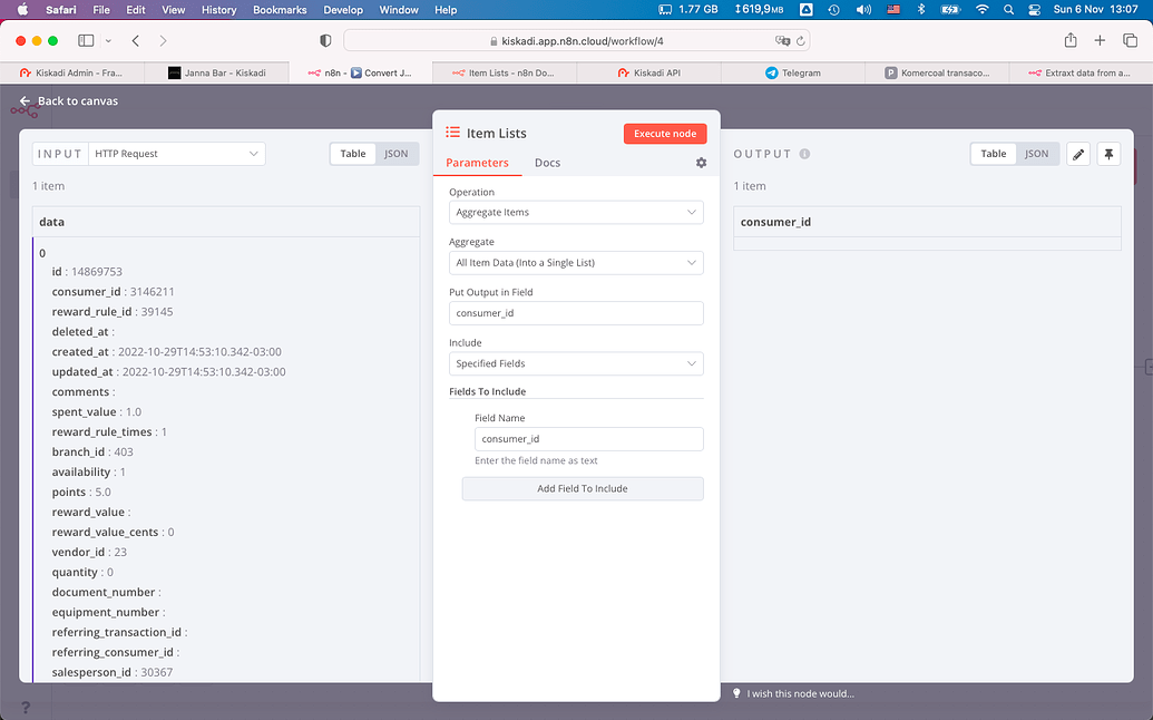 Extraxt data from a json with more than one item in body - Questions ...