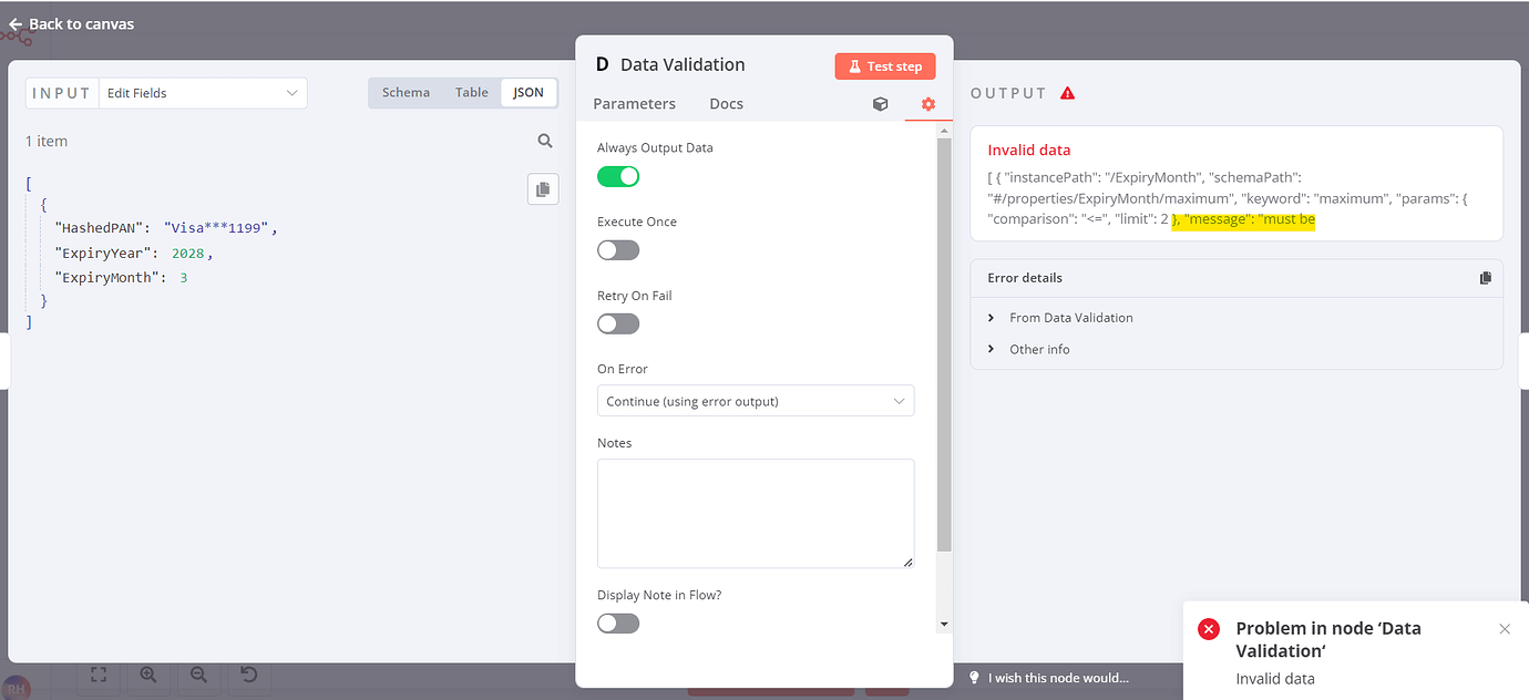 Using n8n-nodes-data-validation - Questions - n8n Community