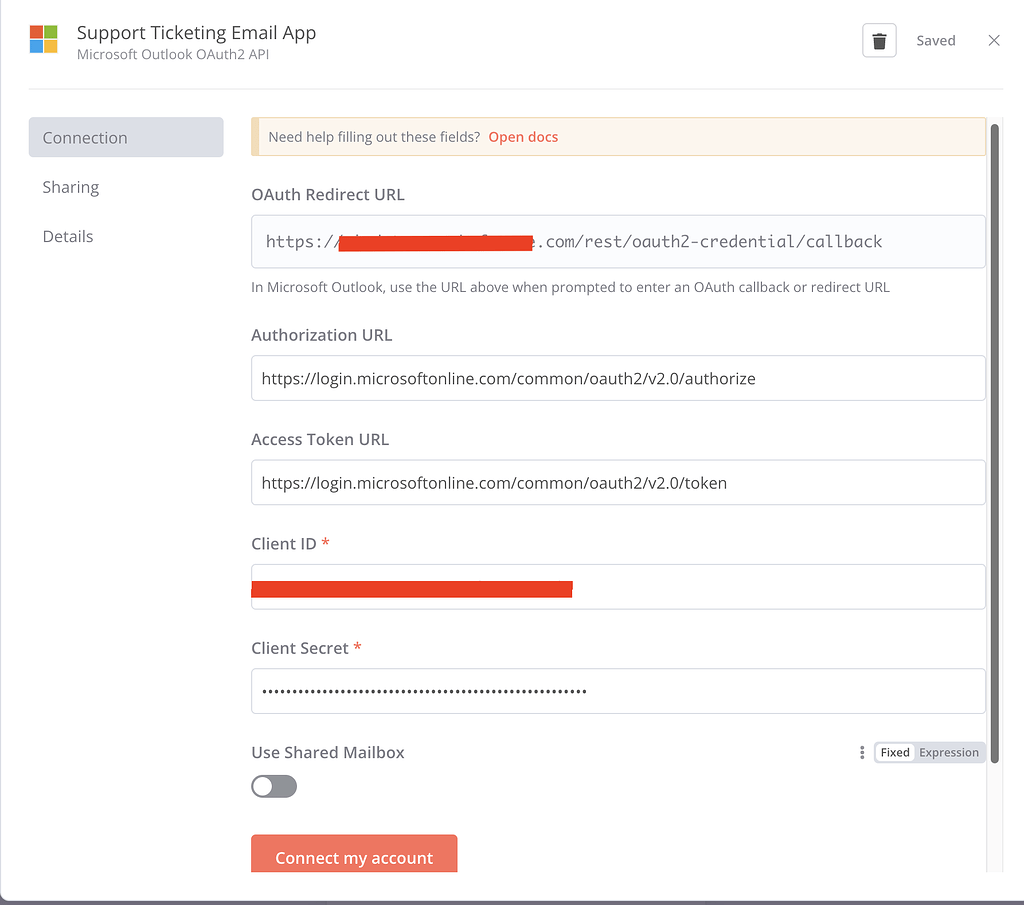 Outlook Connection Issue On Self Hosted Insance Questions N8n Community