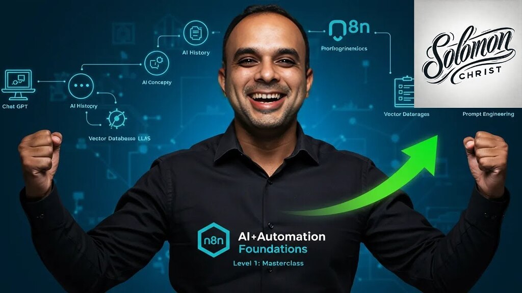 AI + Automation Masterclass Level 1: Start Your AI Journey Today! - English 🇬🇧 - n8n Community