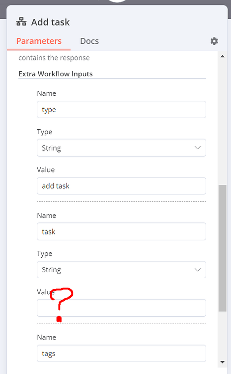 How To Define Ai Powered Extra Workflow Inputs In Ai Tools Questions