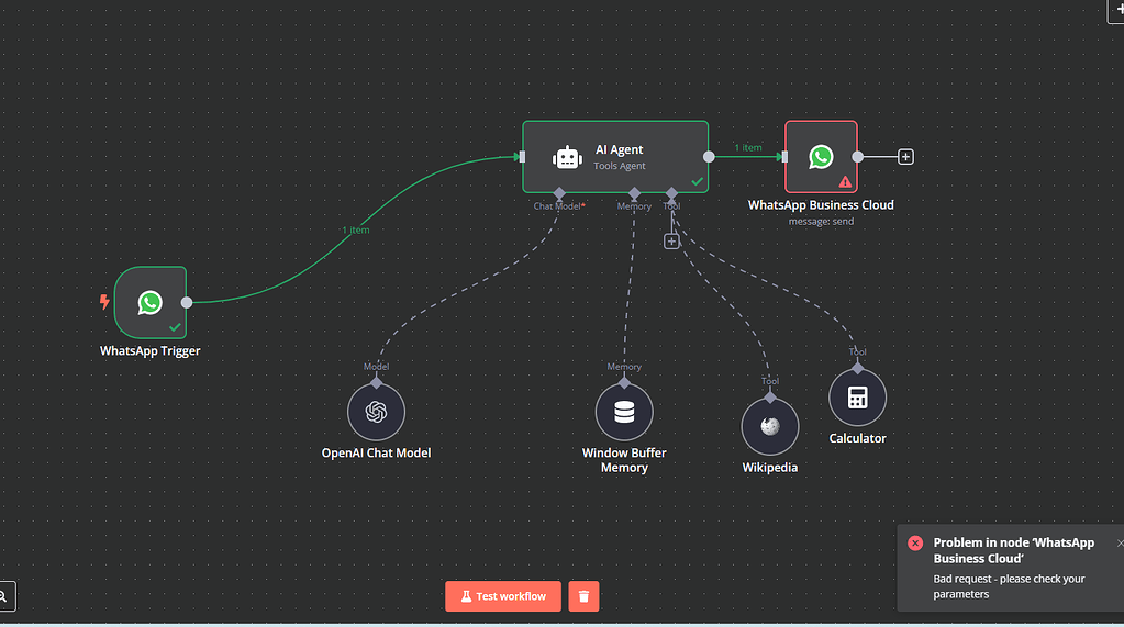 Issue with WhatsApp Node After Using Permanent API Key - Help me Build my Workflow - n8n Community