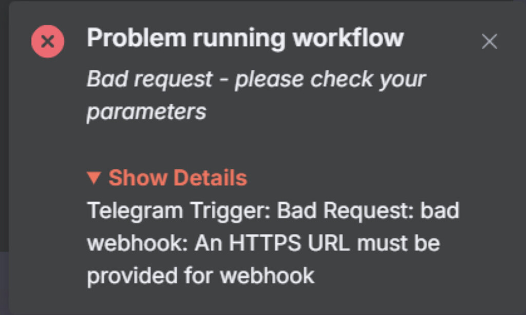 Telegram trigger with n8n on render - Questions - n8n Community