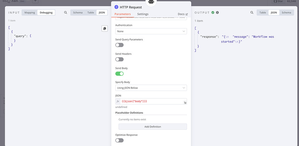 AI Agent Not Passing JSON Data to HTTP Request in n8n - Questions - n8n Community