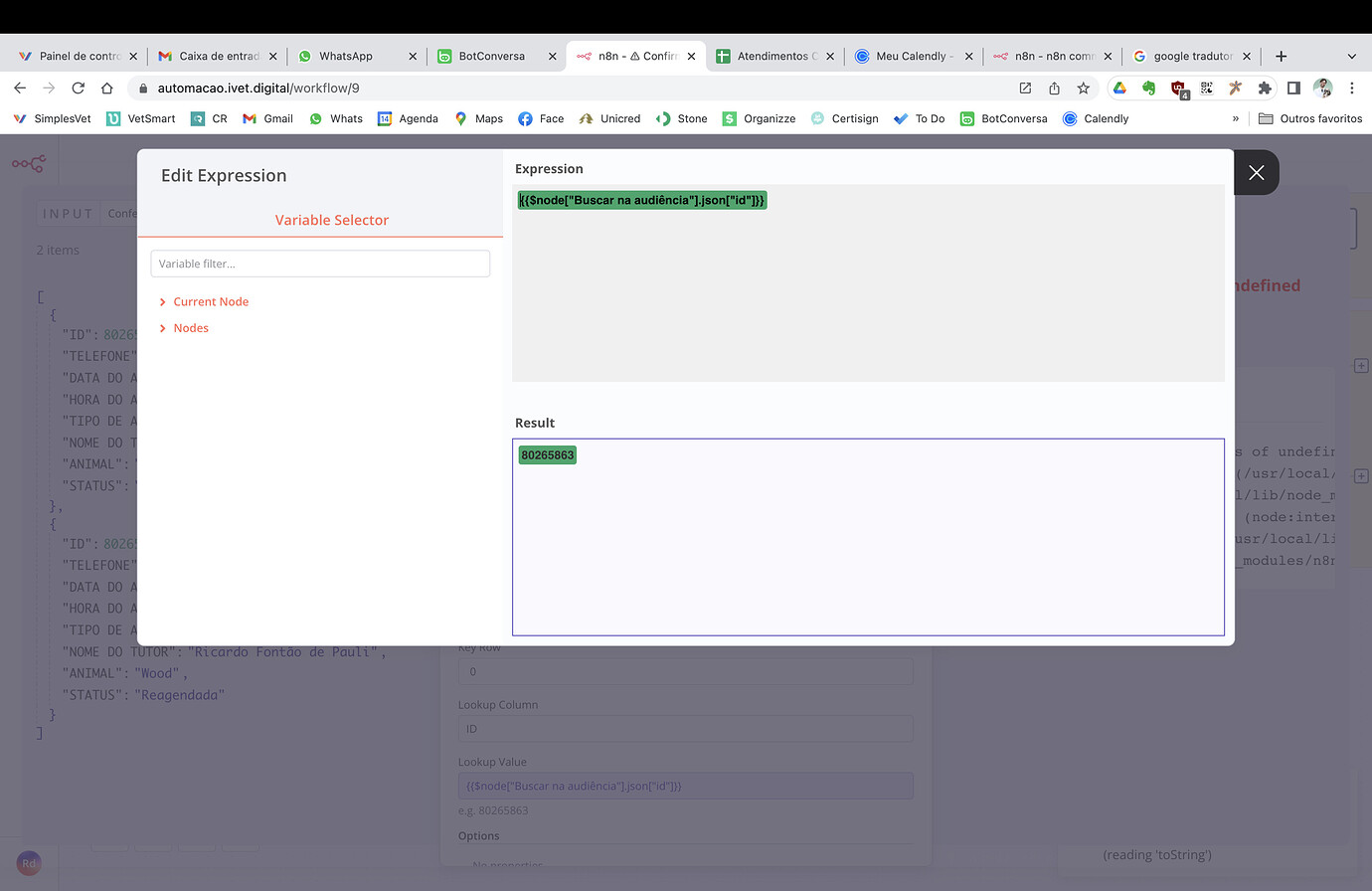 ERROR: Cannot read properties of undefined (reading 'toString') - Questions - n8n Community