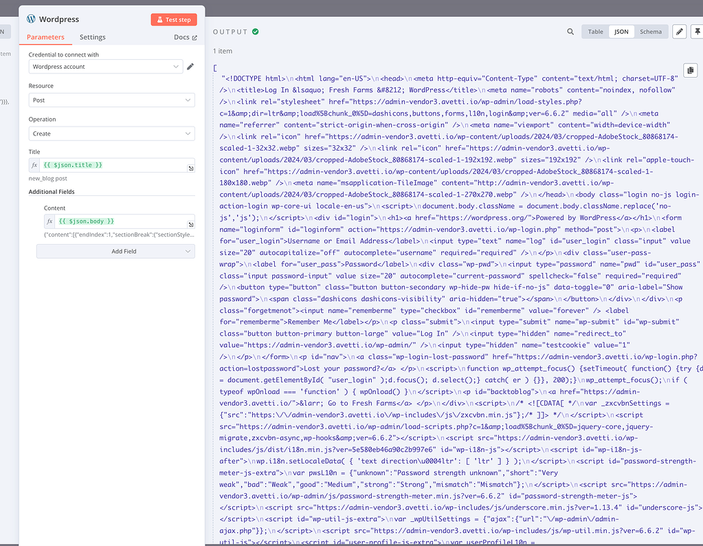 Automating Google Docs to WordPress Posting with n8n - Encountering Login Page Issue - Questions ...