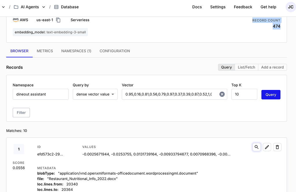 Cannot retrieve info even the file was successfully uploaded to Pinecone - Questions - n8n Community