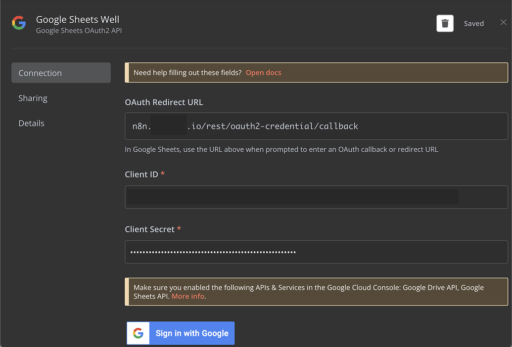 Oauth Redirect Url Without Fail Access Blocked Authorization Error Questions N8n