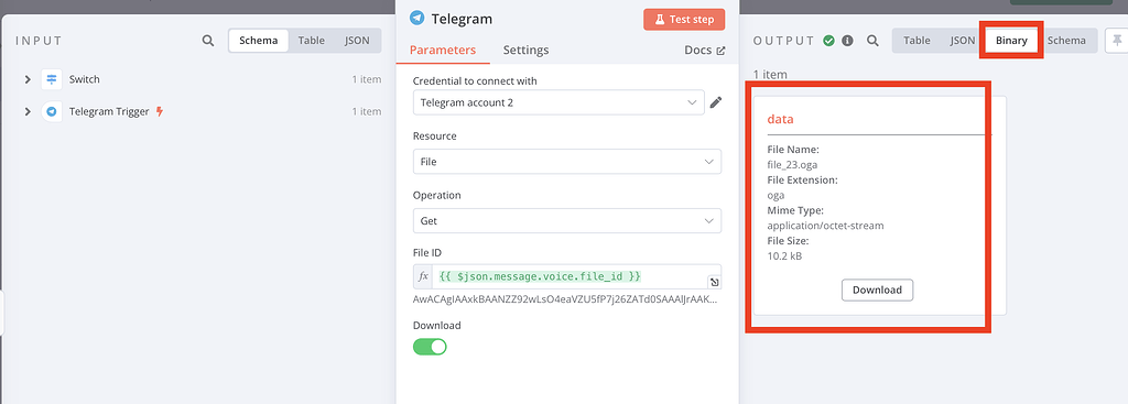 How to get binary data in the correct way? - Questions - n8n Community