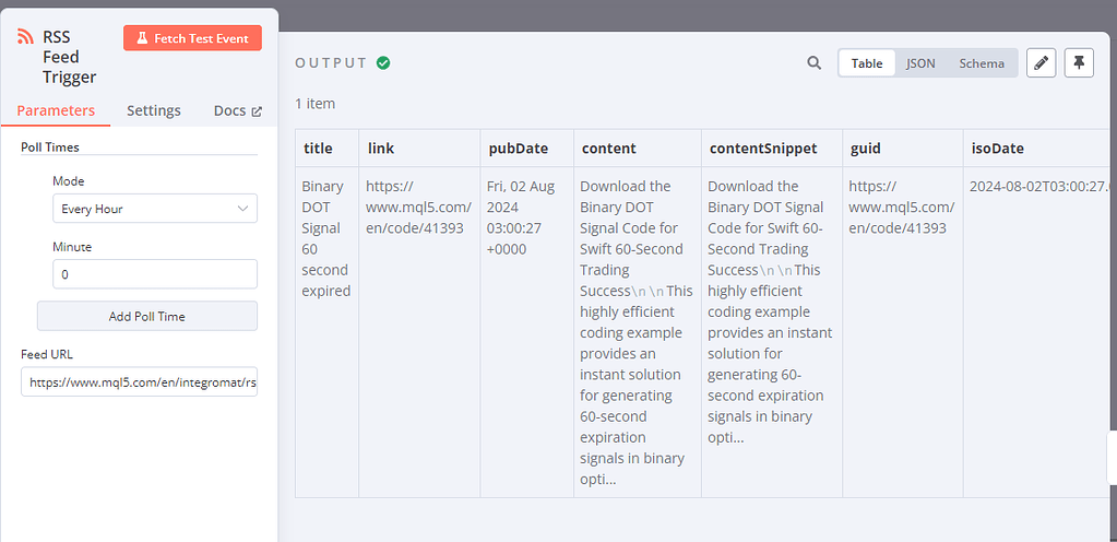 RSS Feed Trigger does not get all items - Questions - n8n Community