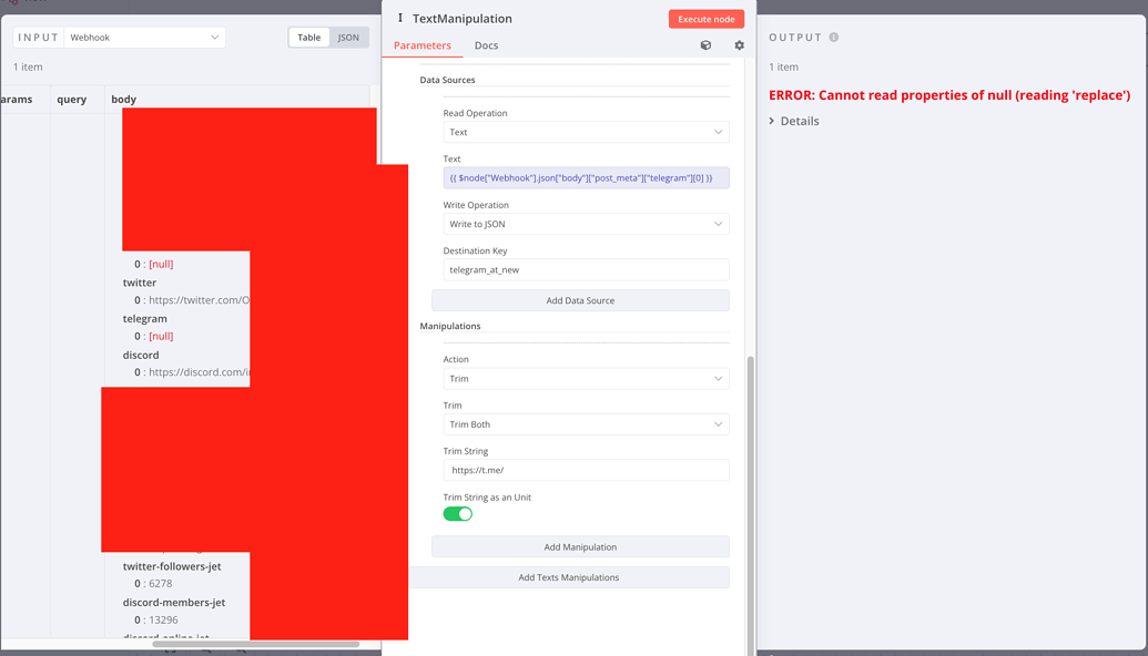 Text manipulation & setting new variables based on if/else - Questions - n8n