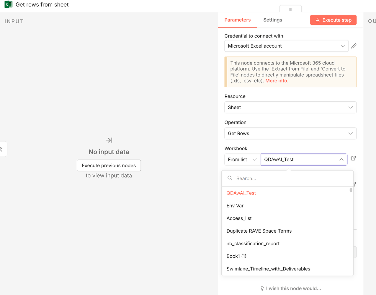 Excel Read Rows - Questions - n8n Community