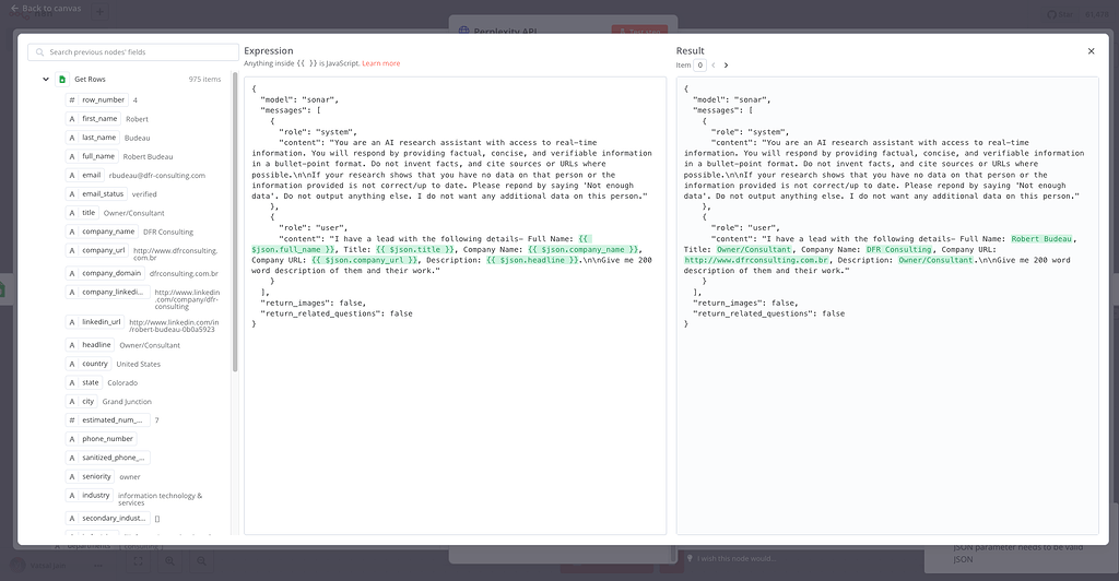 JSON parameter needs to be valid JSON [item 7] - Questions - n8n Community