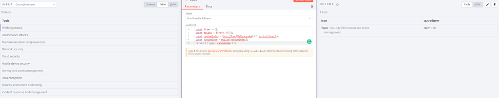 Output Randomiser Node - Feature Requests - n8n Community
