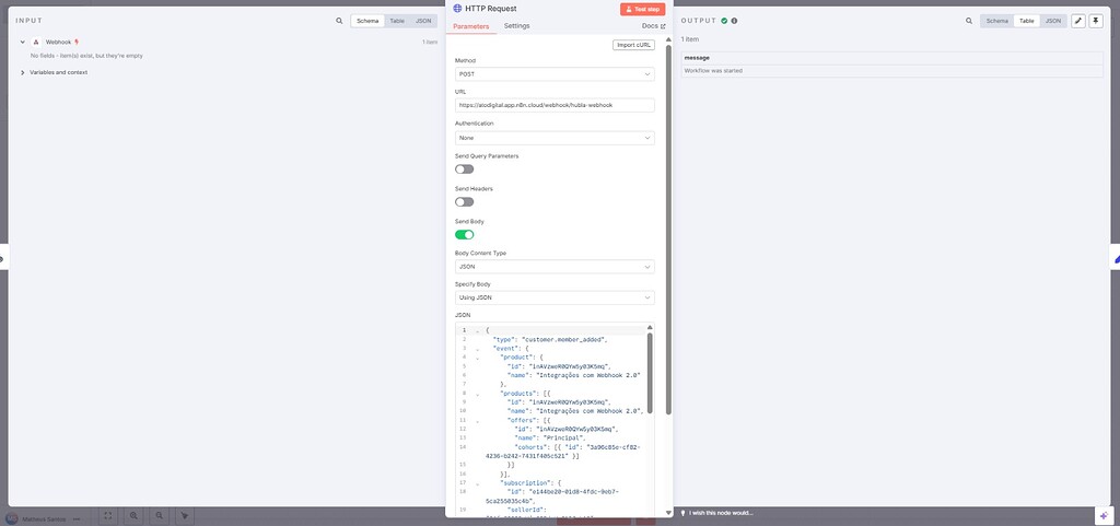 Webhook Payload Not Detected - Body Arrives Empty Despite Correct External Delivery (From Hubla ...