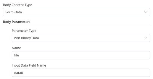 Multiple Files In One Field For Form Multipart Data In An Request Questions N8n Community