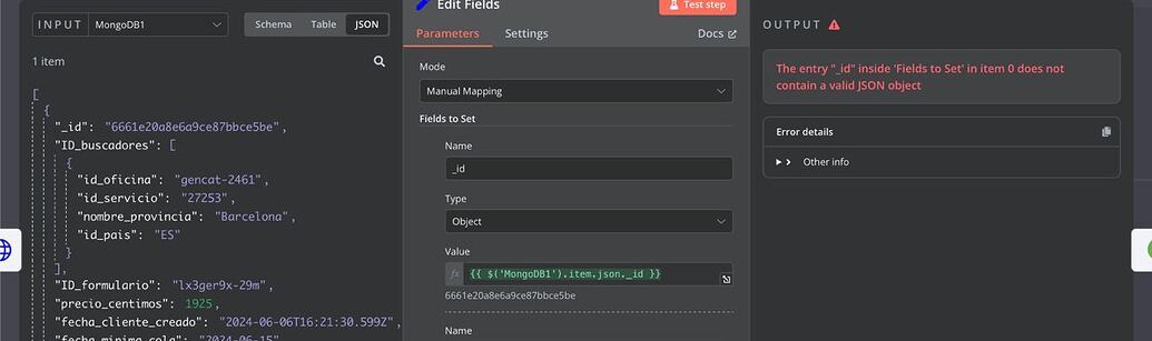 Bug Data Transformation Errors With New Update There Is A Parallel Version Of The Node Inside 